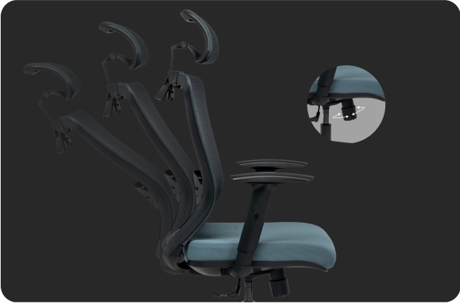 FlexiSpot Bureaustoel BS3|Ergonomische stoelen|Kantoor/Thuiskantoor ...